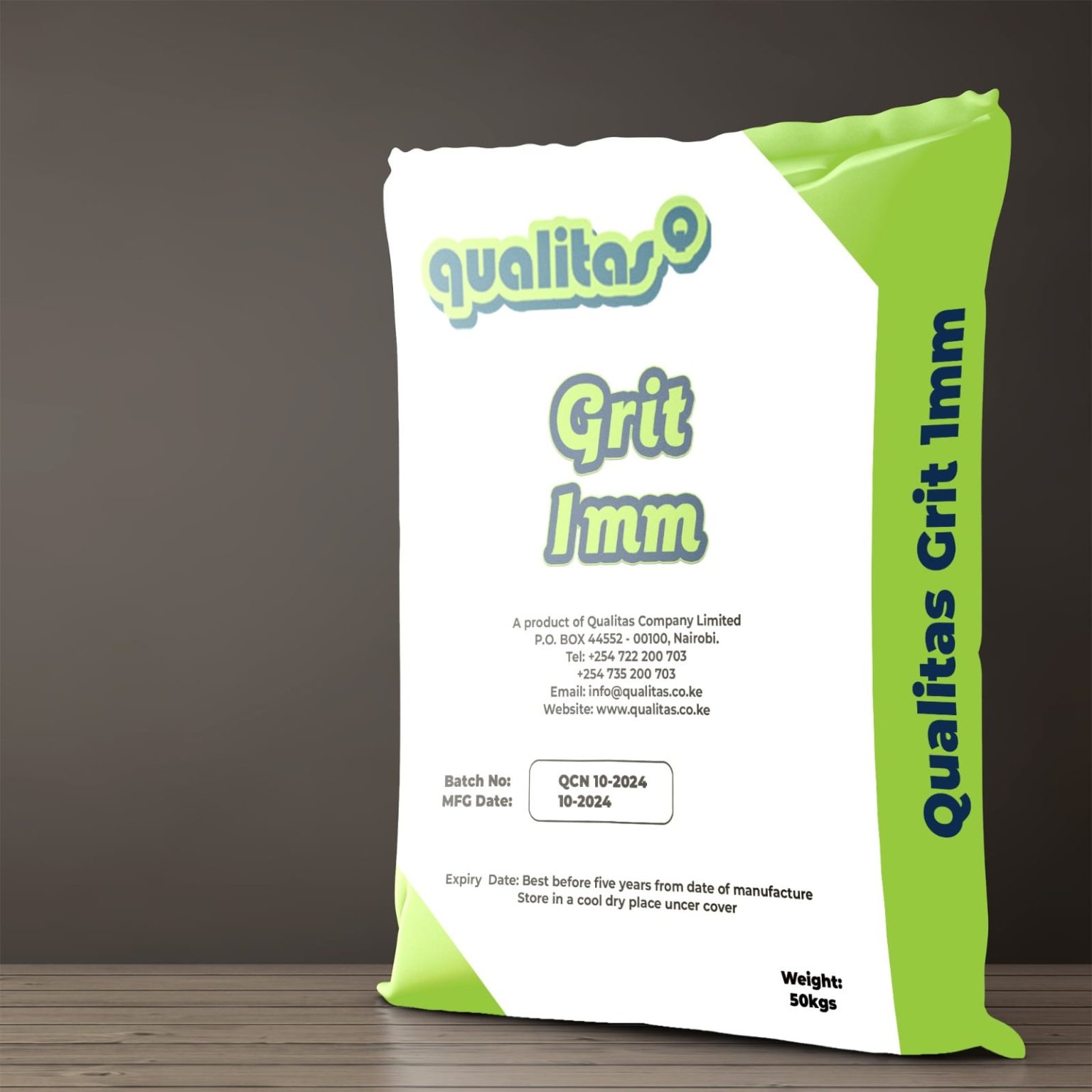 Grit 1mm 50Kg – Qualitas Company Ltd